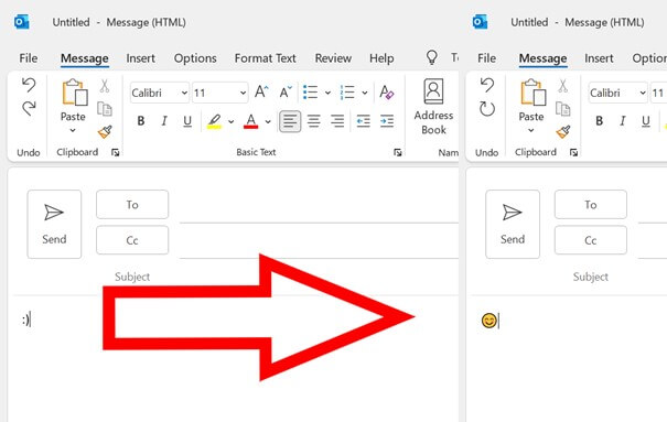 Smileys Outlook : tout sur les émoticônes dans outlook - IONOS