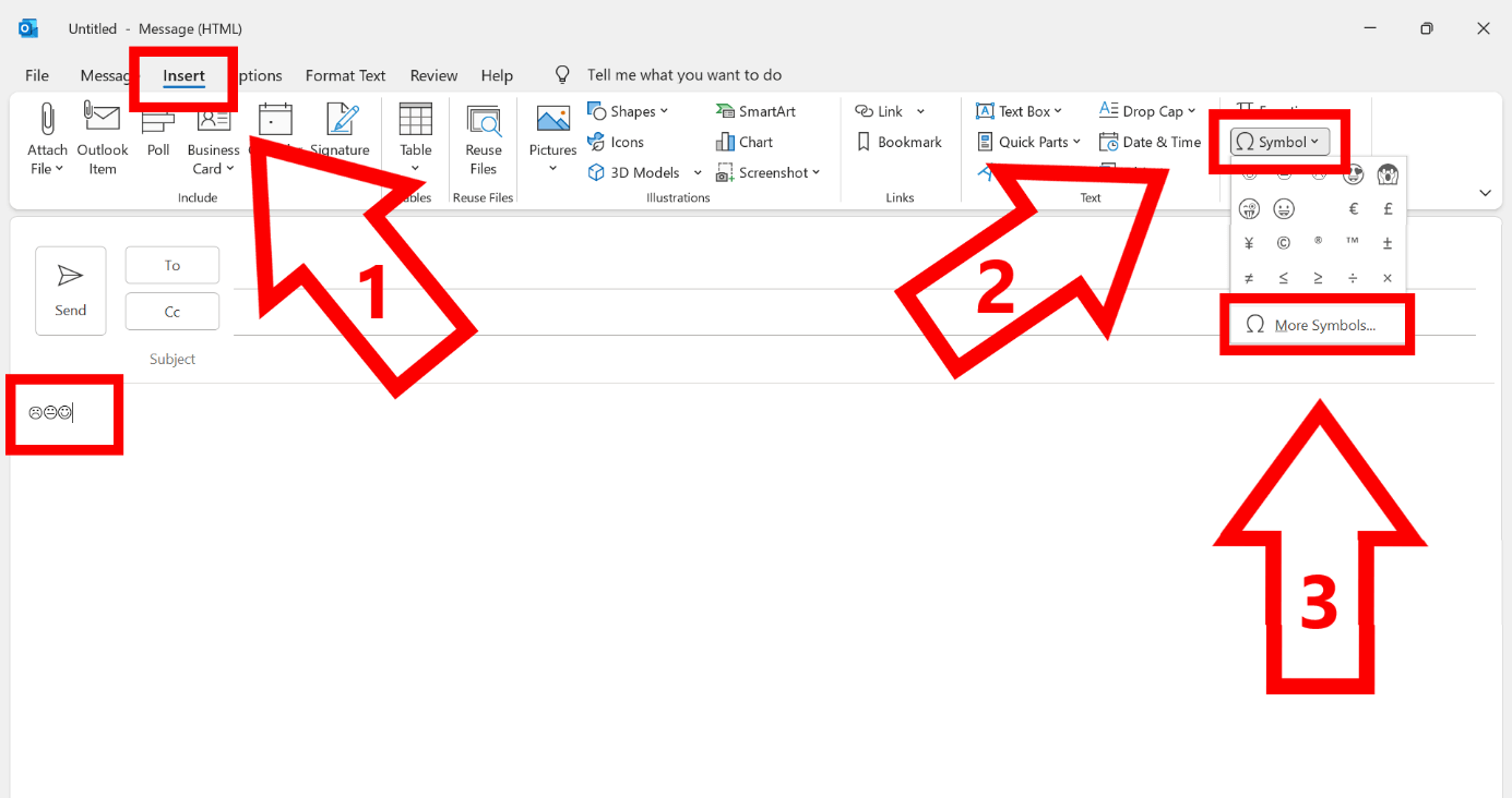 Smileys Outlook : tout sur les émoticônes dans outlook - IONOS