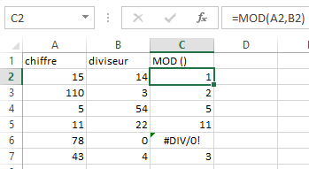 Excel MOD | Comment utiliser la fonction Excel MOD - IONOS