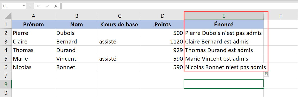 Excel SI OU | Comment utiliser la fonction SI OU - IONOS