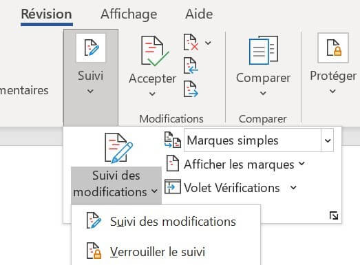 Suivi des modifications dans Word : accepter ou refuser les ...