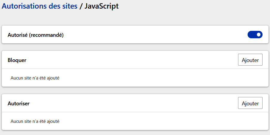 Désactiver JavaScript | Firefox, Chrome et IE - IONOS