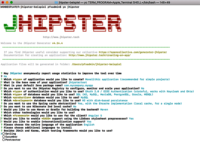 JHipster tutorial (francais) : bases et tutoriel pour débutant - IONOS