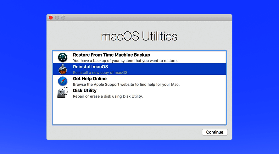 Le mode récupération sur Mac : le Mac en mode restauration du système ...