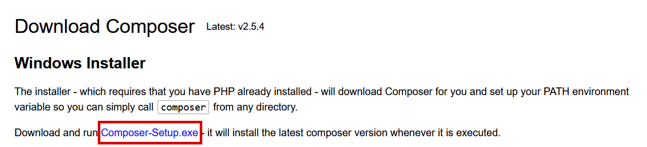 installation de Composer sur Windows 10 : comment procéder ? - IONOS