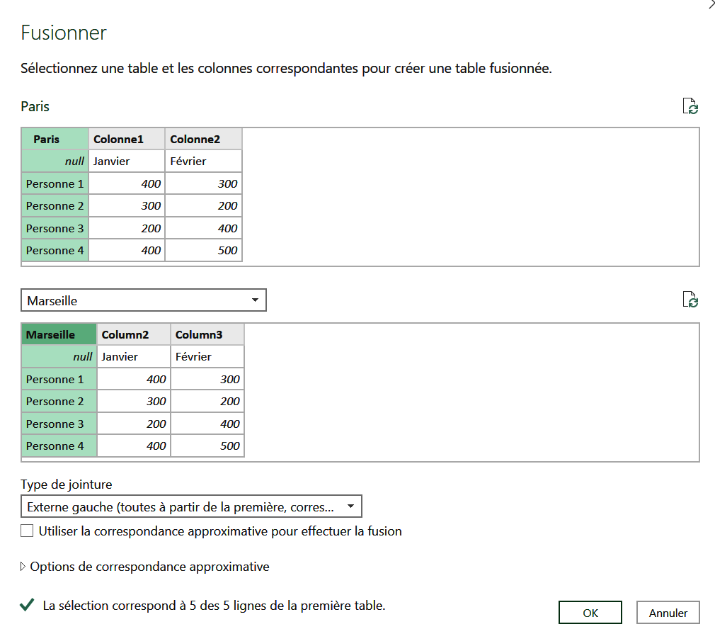 Comment fusionner deux tableaux Excel ? - IONOS