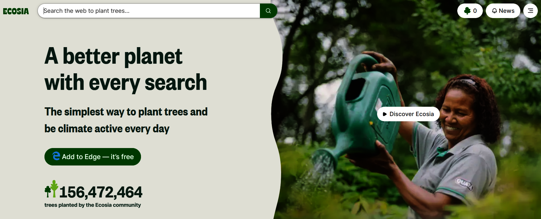 Ecosia comme moteur de recherche par défaut - IONOS