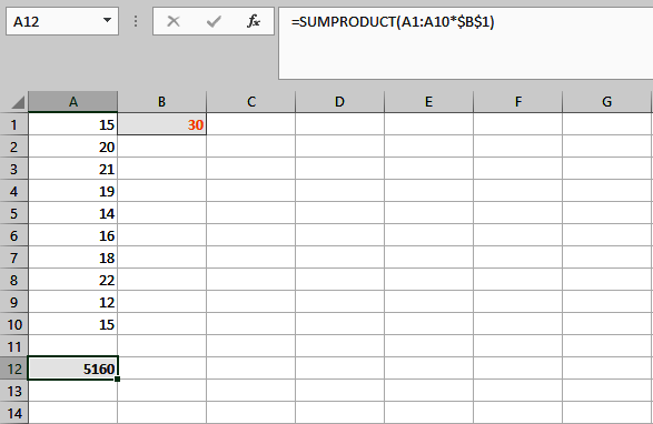 Excel : « SOMMEPROD » expliqué simplement - IONOS